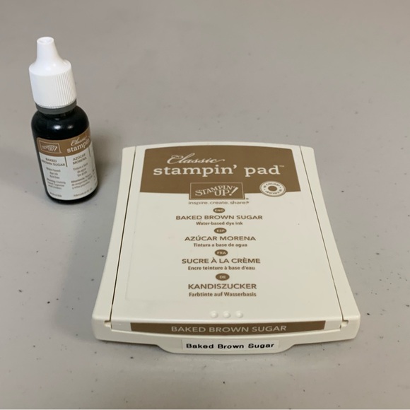Stampin' Up! | Office | Stampin Up Ink Pad Baked Brown Sugar Tan Light ...